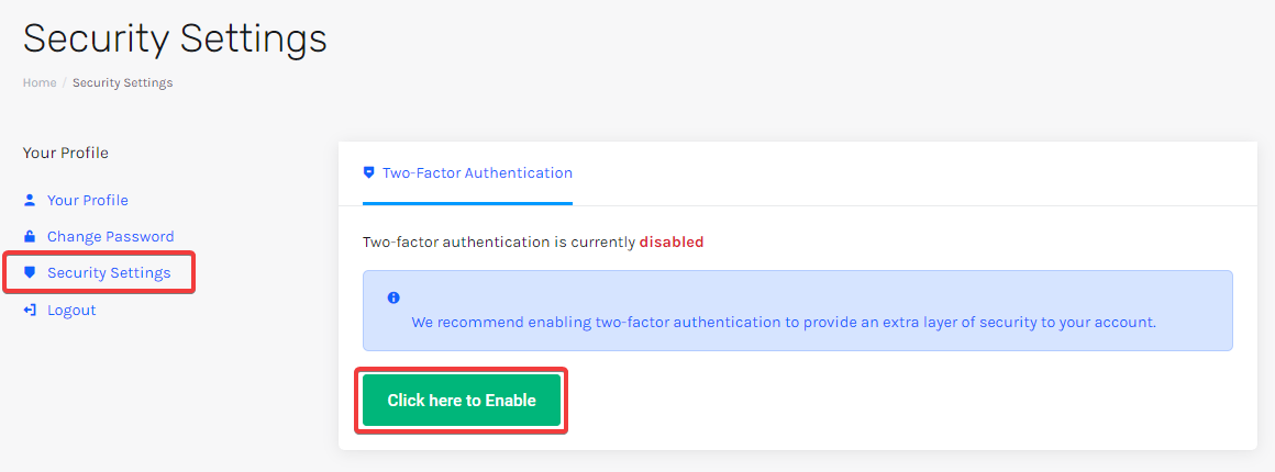 My Cloud86: Login and 2FA – Helpcenter - Cloud86