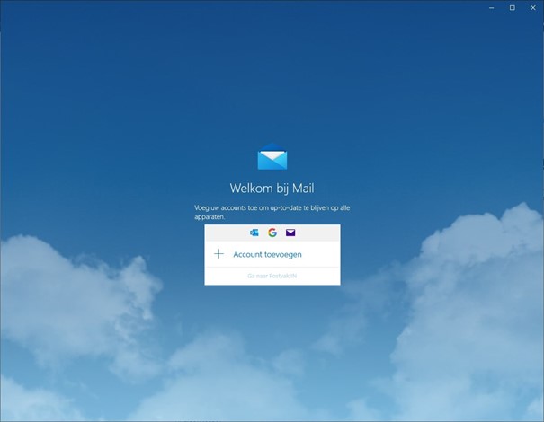 E-mail account toevoegen in Windows Mail – Klantenservice - Cloud86
